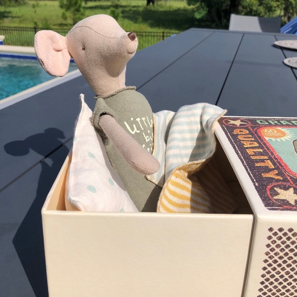 Maileg | Other | New Maileg Jumbo Mouse In Giant Matchbox | Poshmark